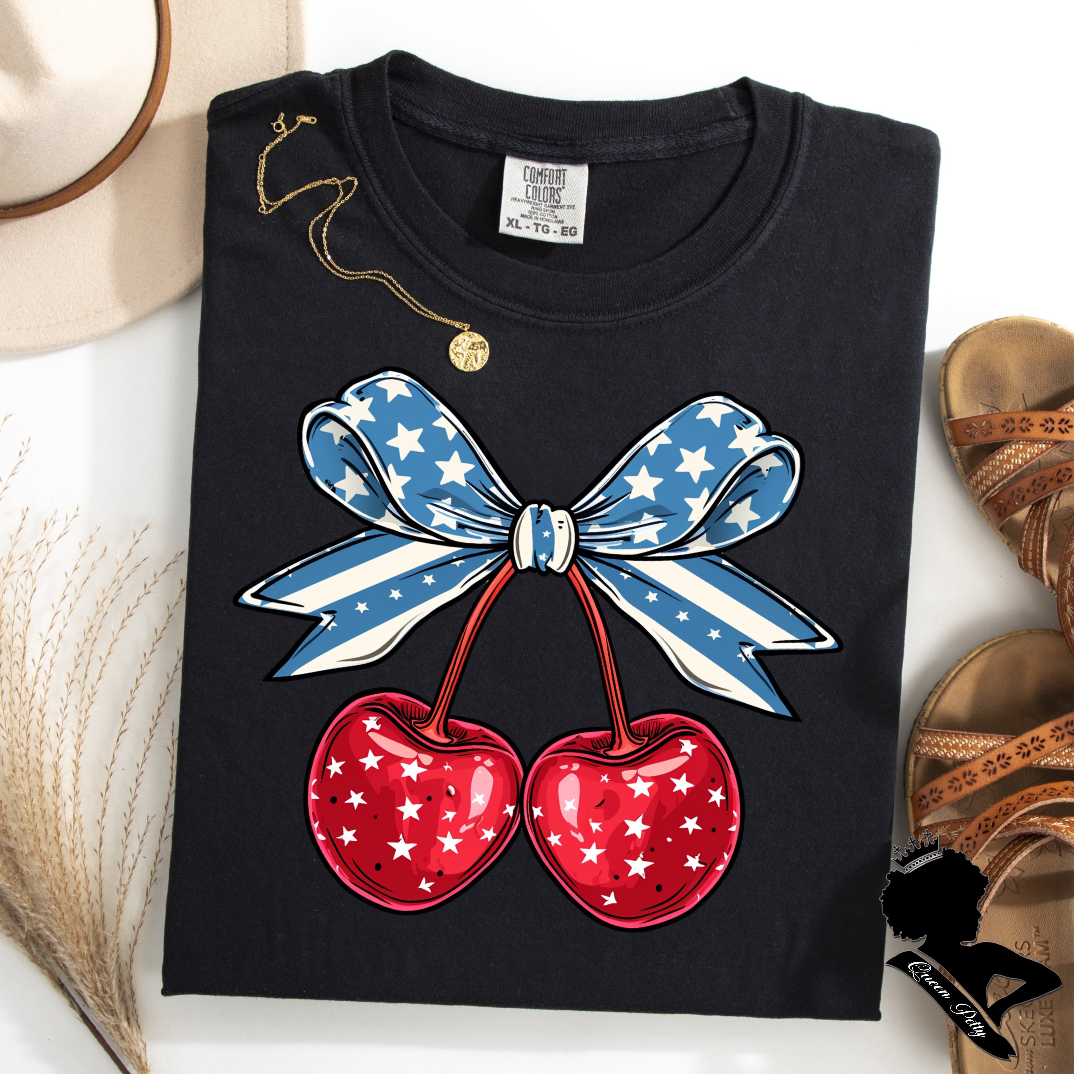 (QUEEN PETTY) CHERRIES *patriotic* – Reckless Creators